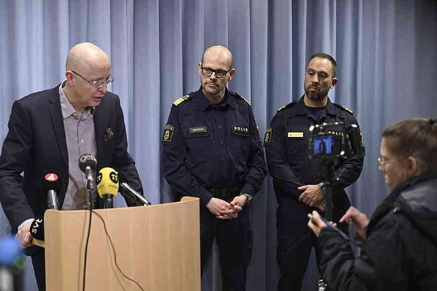 Swedish shooting leaves 10 dead at school | The Arkansas Democrat ...