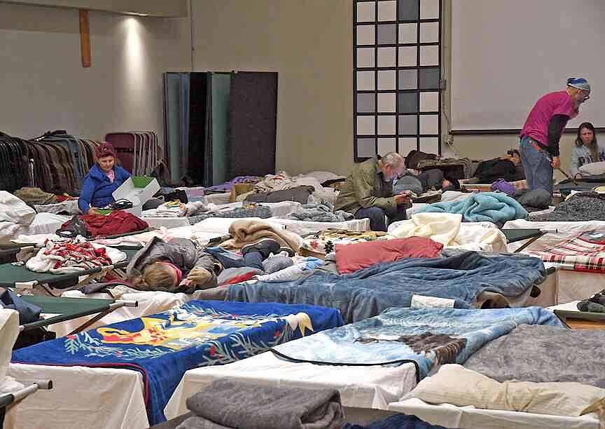 Community Resource Center opens warming shelter amid freezing ...