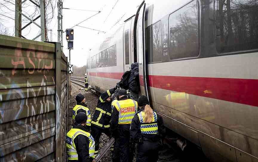 Train collision in Germany injures 12 Militia attack kills at least 55 ...