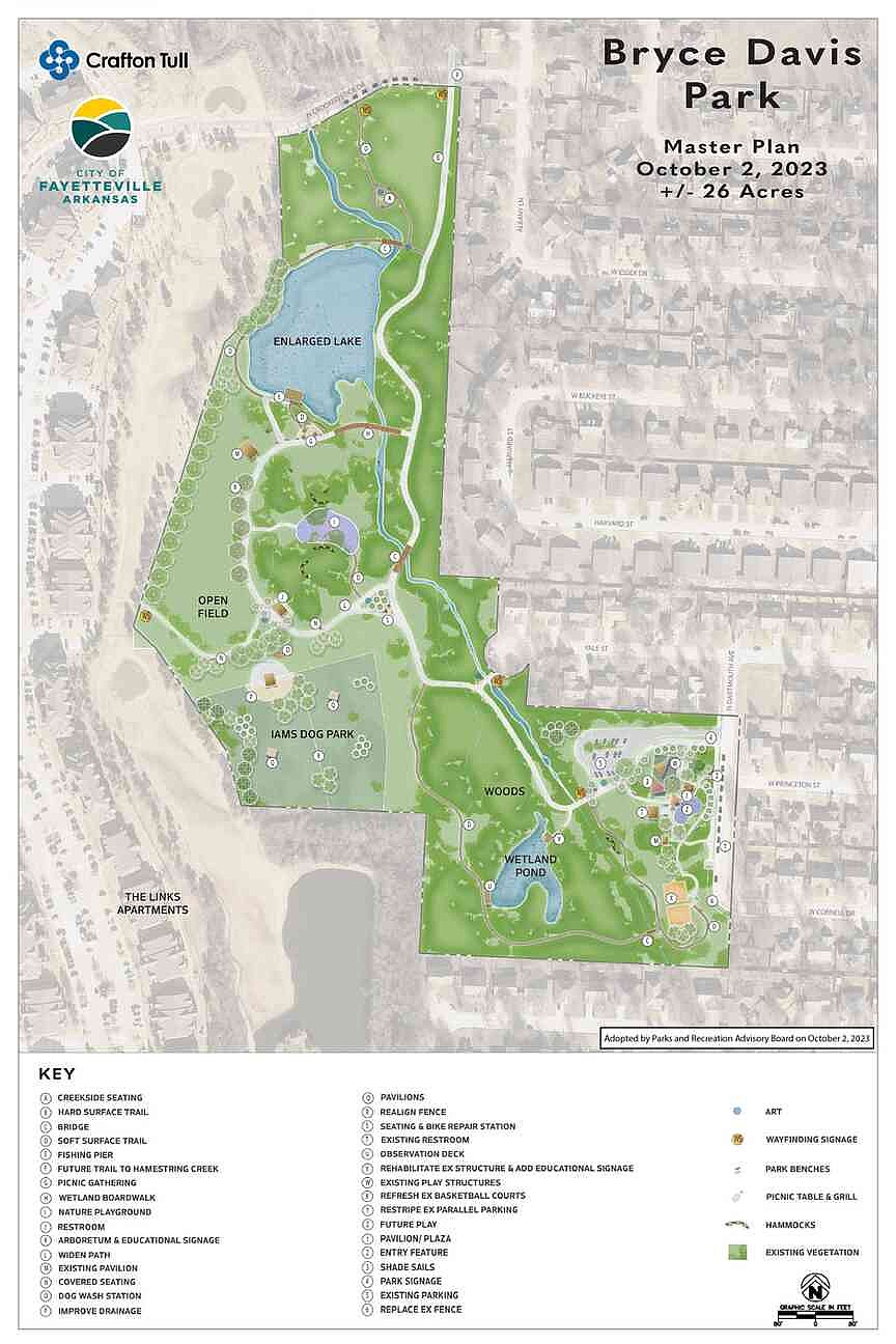 Fayetteville’s Bryce Davis Park to receive updates | The Arkansas ...
