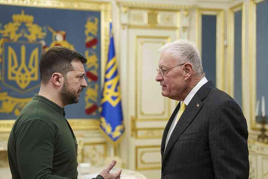 US envoy meets Ukrainian leader | The Arkansas Democrat-Gazette - Arkansas' Best News Source