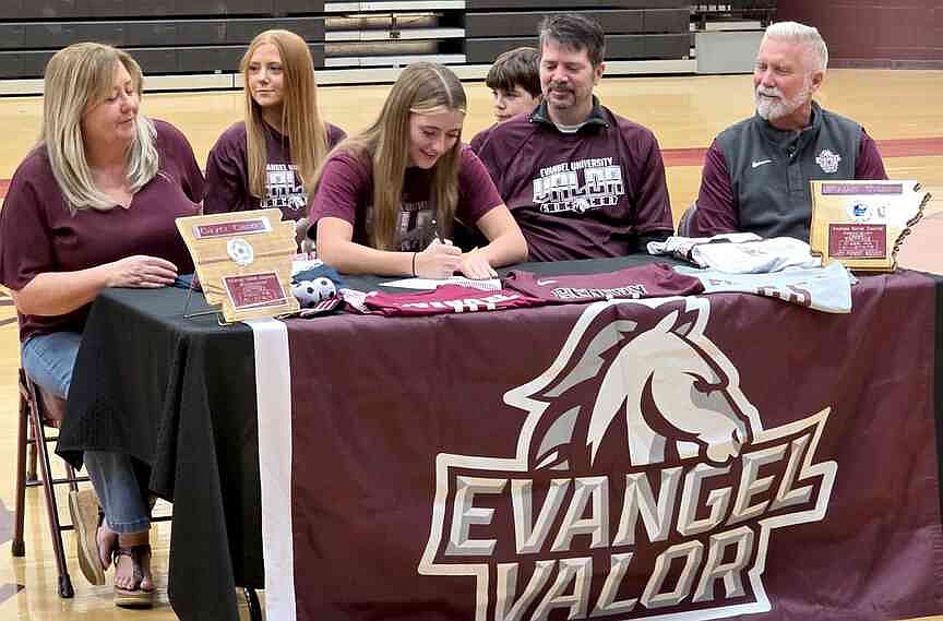 Three Gentry High School students sign letters of intent | Westside ...