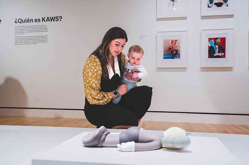 Artist known as KAWS brings whimsical work to Crystal Bridges | The ...
