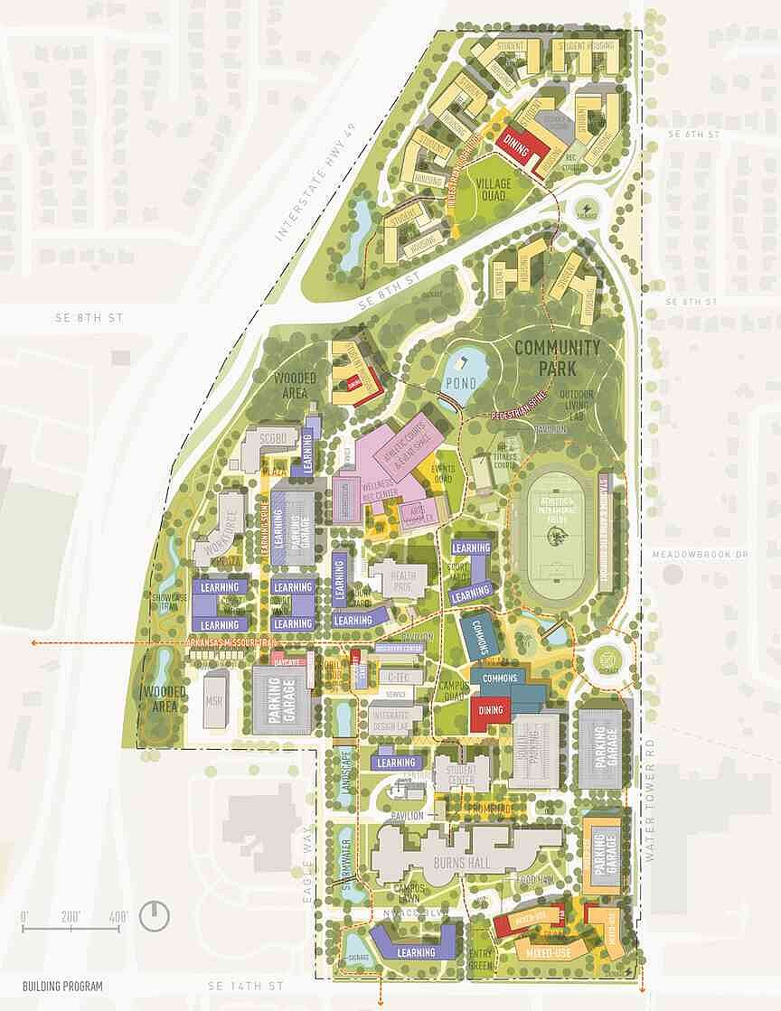 Master plan approved for future campus projects at Northwest Arkansas ...