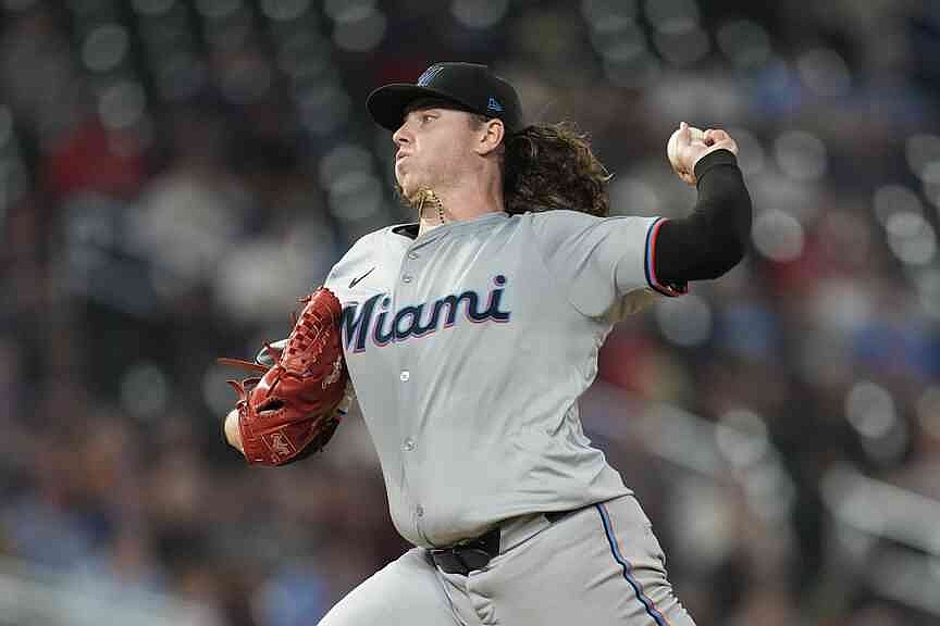Miami Marlins pitcher Weathers sidelined with forearm strain | Hot ...