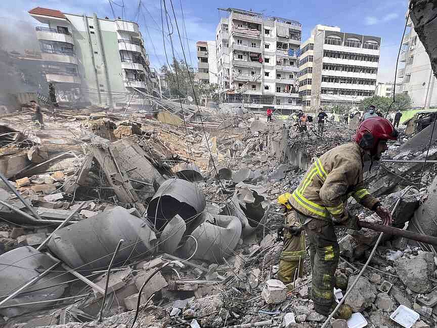 Israelis strike Beirut for the first time since ceasefire ended latest ...