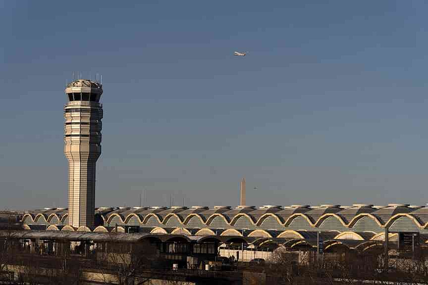 US passenger flight and Air Force jet diverted from potential collision ...