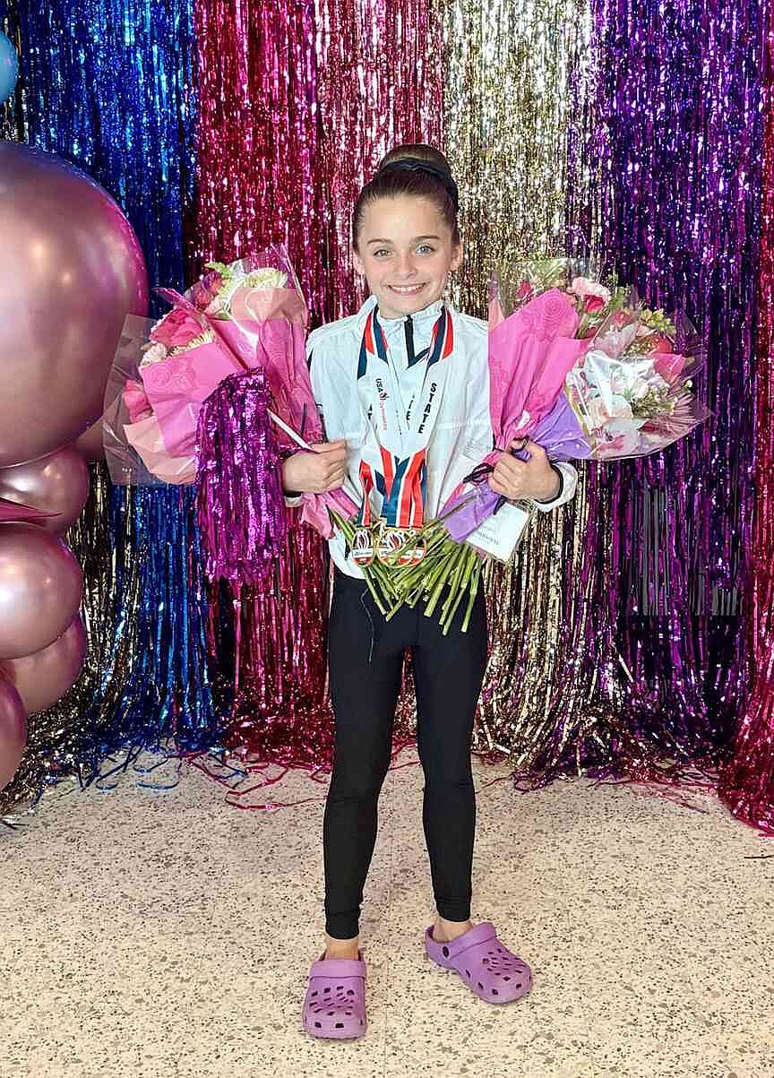 Pea Ridge girl wins gymnastics meet | Pea Ridge Times