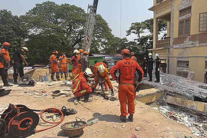 Earthquake compounds Myanmar’s humanitarian crisis as the death toll passes 2K | Fulton Sun