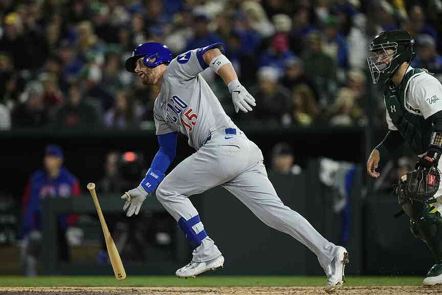 ‘Very special night’: Cubs’ Kelly hits elusive triple to secure cycle ...