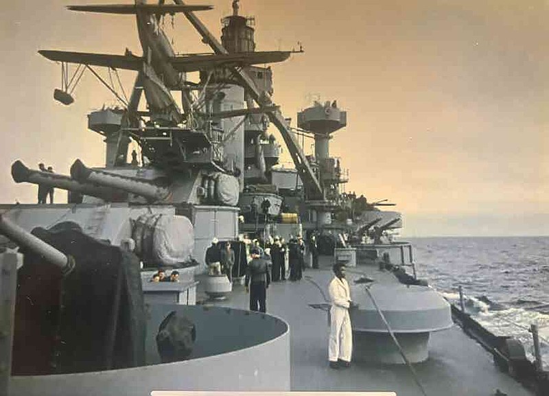 Anthony Sirco, a gunner on the USS Arkansas, kept a detailed journal of ...