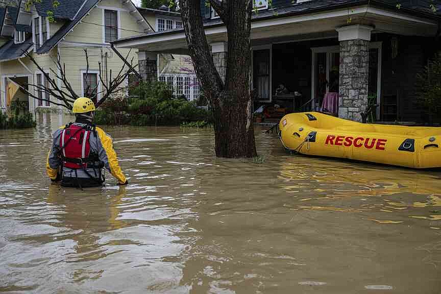 Rain swells rivers, floods roads in US | The Arkansas Democrat-Gazette ...