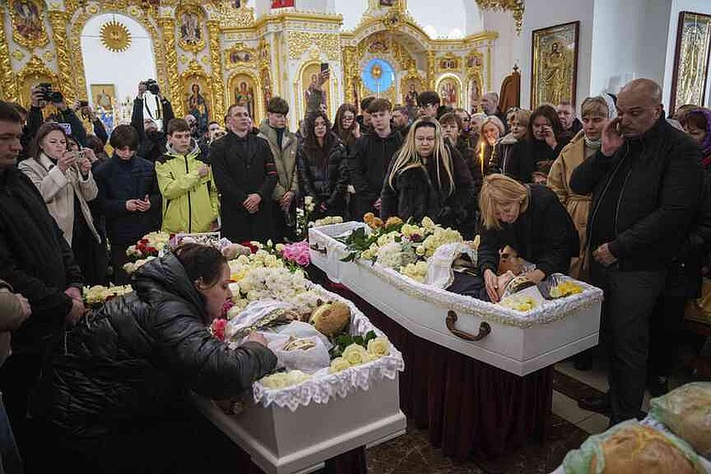 ‘Little suns’: Ukrainian city mourns children killed by Russian missile | Hot Springs Sentinel ...