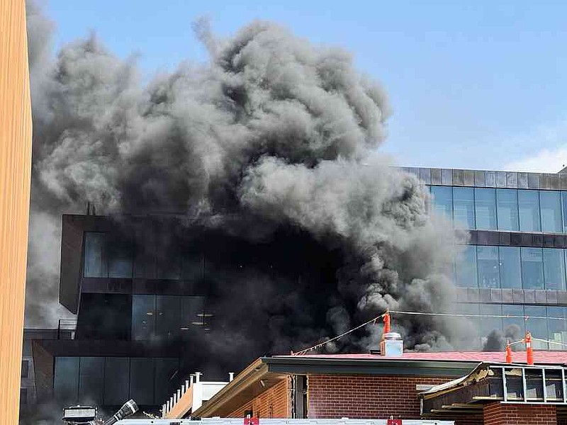 Bentonville’s Downtown Activity Center catches fire Wednesday; no ...