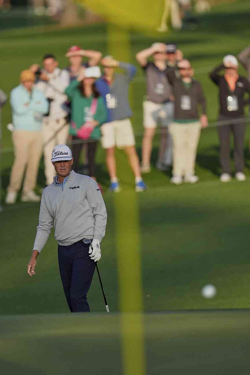Masters’ moment: Kizzire crawls through shrubbery to find his golf ball ...