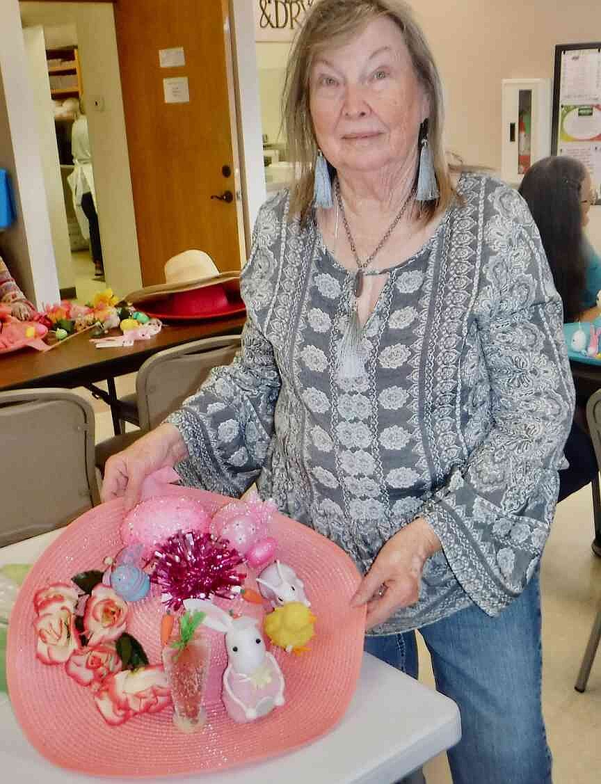 Senior ladies decorate Easter bonnets | Westside Eagle Observer