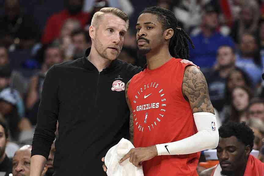 Morant launches his latest celebration | Northwest Arkansas Democrat ...