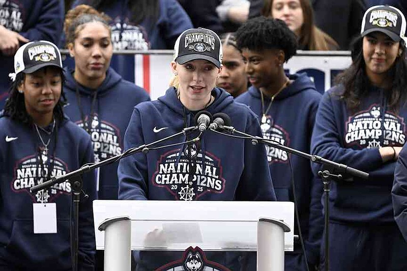 Another UConn basketball title, another parade | The Arkansas Democrat ...