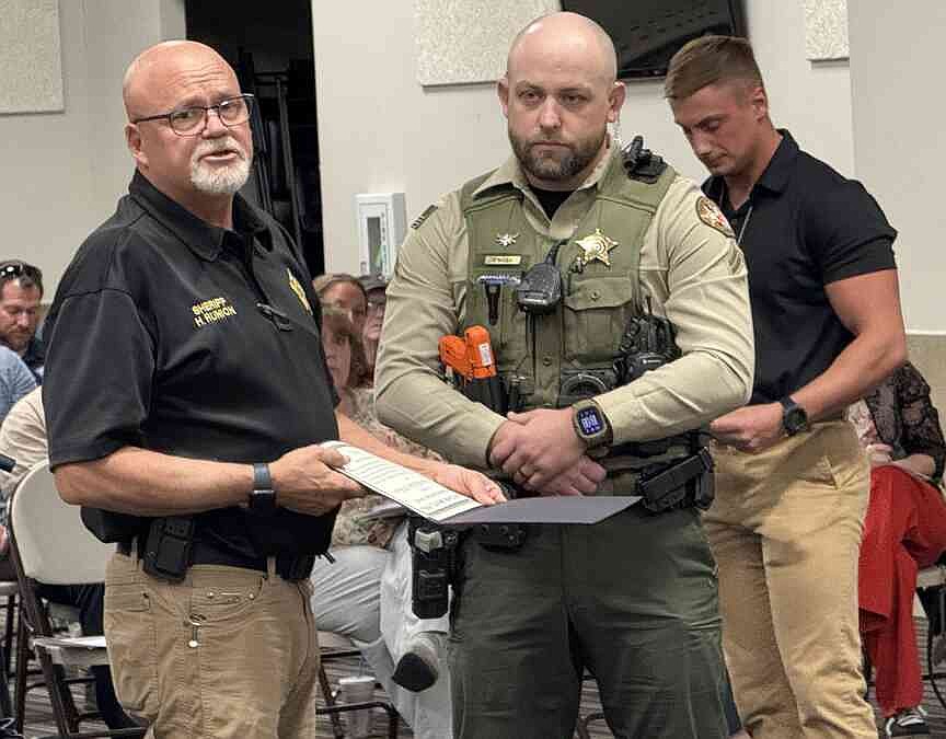 Sebastian County honors deputies, repeals old 911 agreement in Tuesday ...