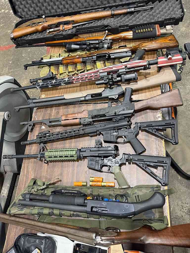 Numerous firearms seized by Sebastian County authorities unusual ...