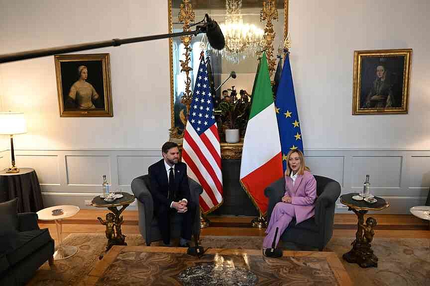 Vance, Meloni discuss tariffs | Northwest Arkansas Democrat-Gazette