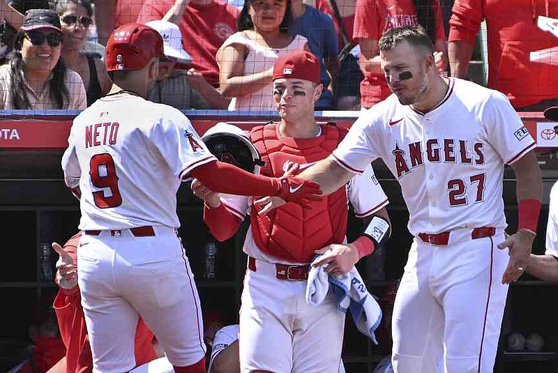 Adell’s bases-clearing double in 9th helps Angels beat Giants ...