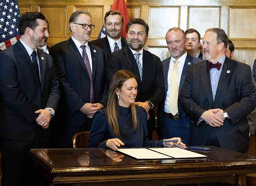 Gov. Sanders signs slate of legislature-approved bills Monday ...