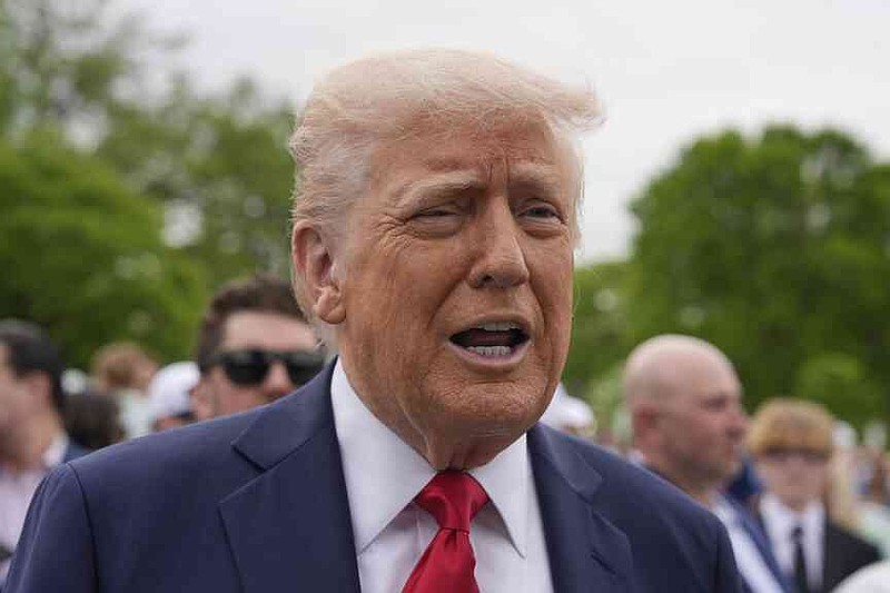 Trump: Gray skies for the White House Easter egg roll mean no worries ...