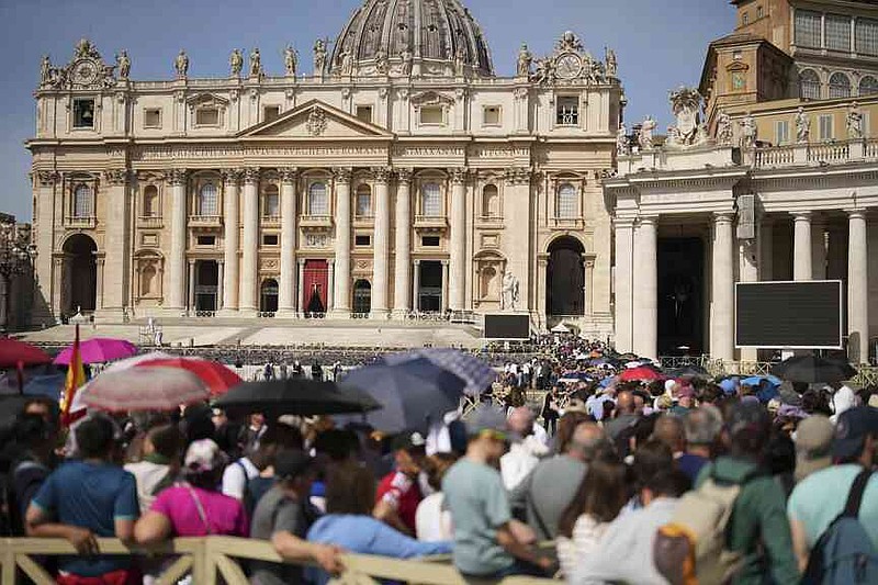 Catholic faithful pay final respects to Pope Francis as public viewing ...