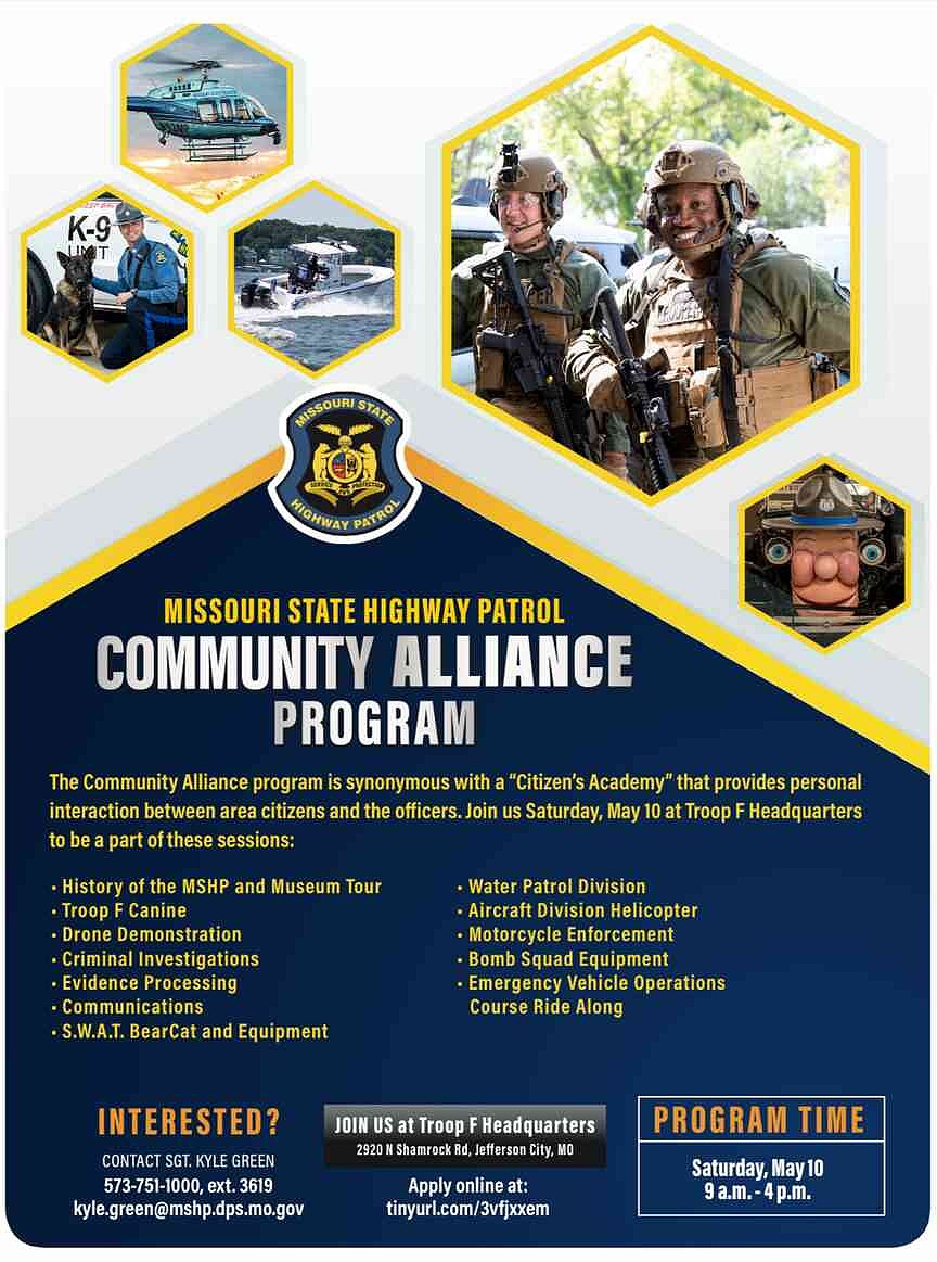 Missouri Highway Patrol accepting applications for behind-the-scenes ...