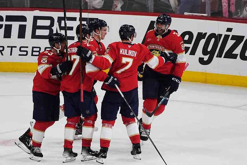 Ekblad, Jones net momentous goals | The Arkansas Democrat-Gazette ...