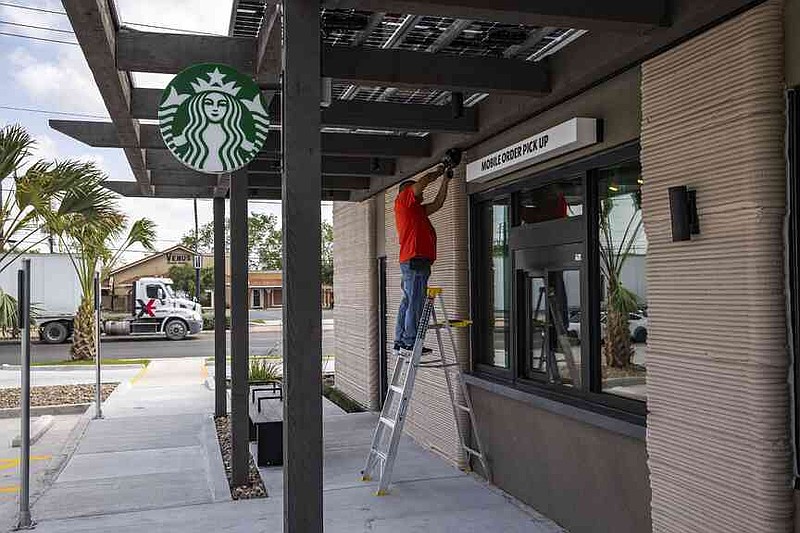 Starbucks opens 3D-printed store | Northwest Arkansas Democrat-Gazette