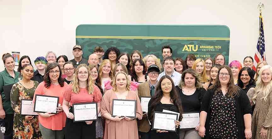 Arkansas Tech University-Ozark inducts students into honor society ...