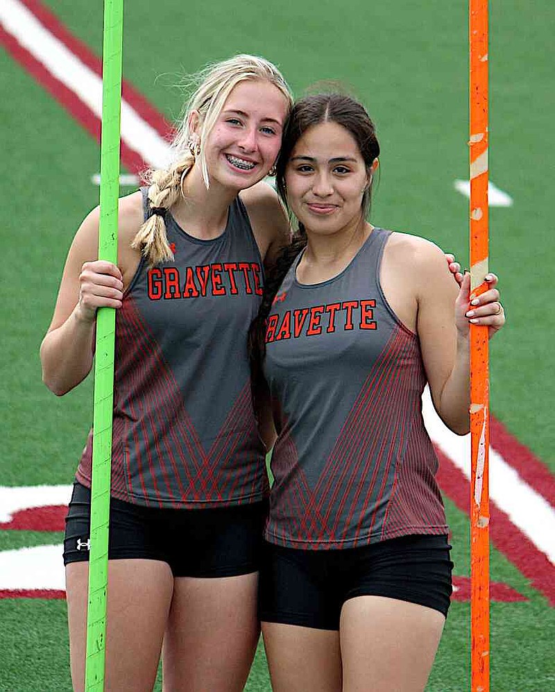 Gravette, Gentry compete in district track meet last week | Westside ...