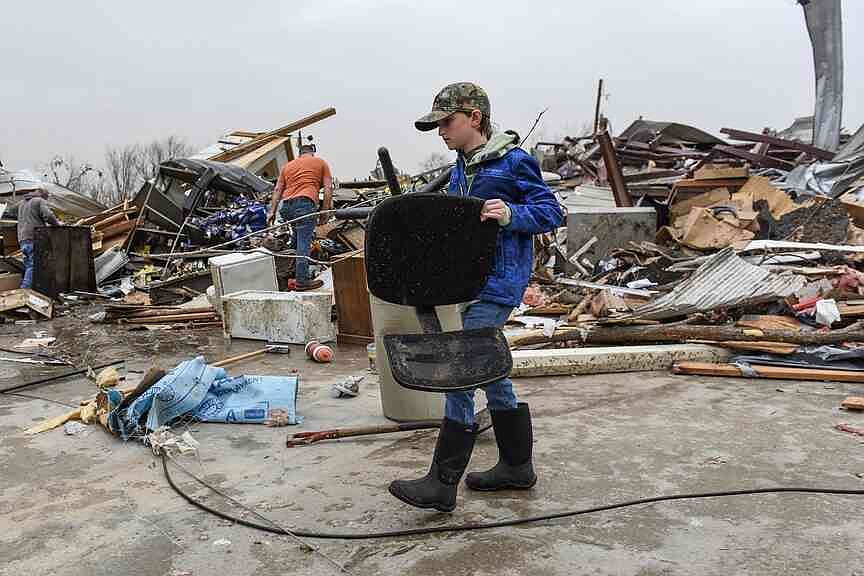 Arkansas cities, Gov. Sanders await post-disaster aid | El Dorado News
