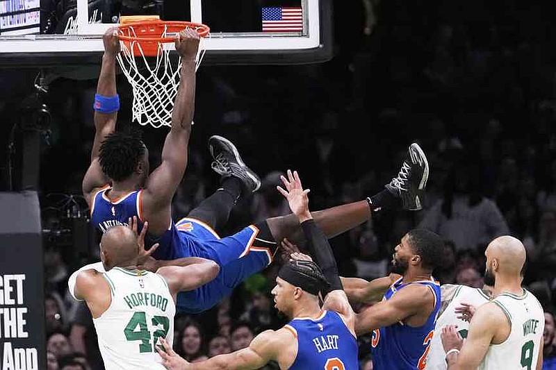 Knicks fight from down 20, take Game 1 win vs. Celtics | The Arkansas ...