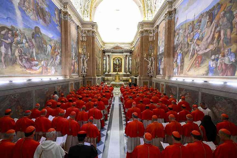 No new pope elected yet after black smoke pours out of Sistine Chapel's ...