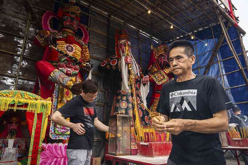 Crowds flock to celebrate the century-old Bun Festival in Hong Kong ...