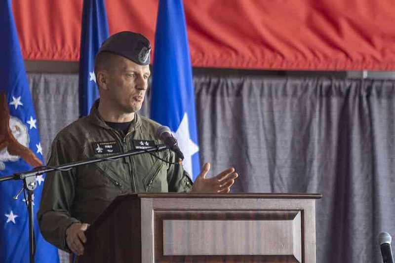 Military and civilian officials celebrate graduation of first pilots ...