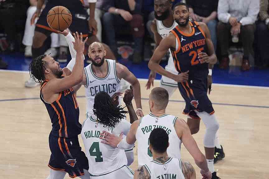 Knicks go up 3-1; Celts’ Tatum hurt | The Arkansas Democrat-Gazette ...