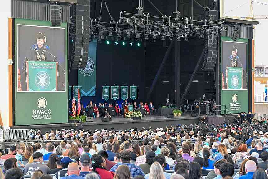 PHOTOS: NWACC graduation in Rogers | Northwest Arkansas Democrat-Gazette