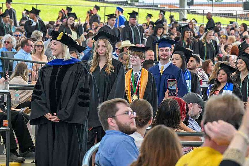 PHOTOS: NWACC graduation in Rogers | Northwest Arkansas Democrat-Gazette