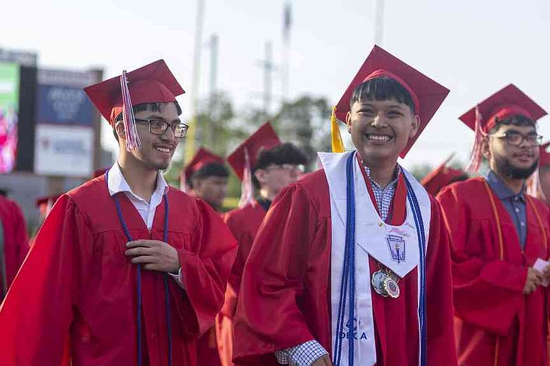 Turning tassels | River Valley Democrat-Gazette