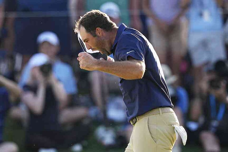 Scheffler’s emotional display rare | The Arkansas Democrat-Gazette ...