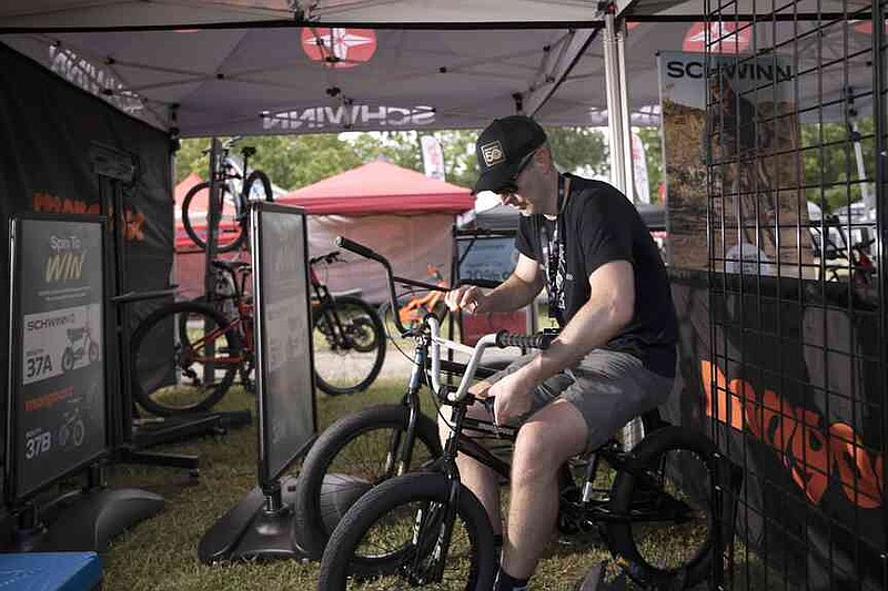 PHOTOS: Bike Fest gets rolling in Bentonville | The Arkansas Democrat ...