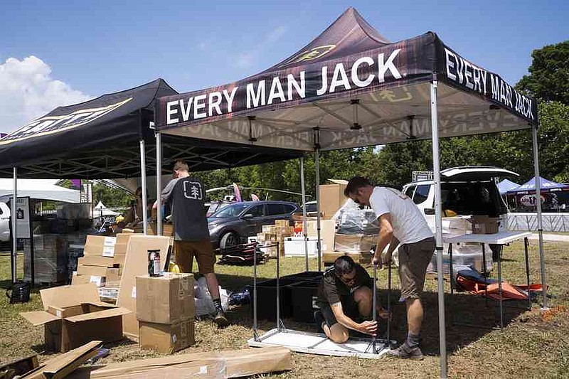 PHOTOS: Bike Fest gets rolling in Bentonville | The Arkansas Democrat-Gazette - Arkansas' Best ...
