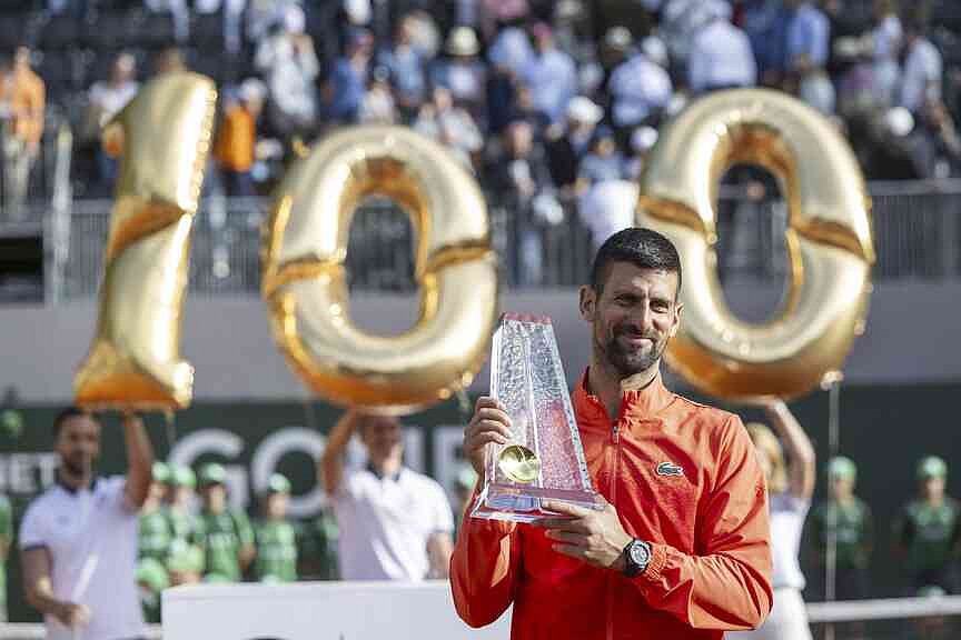 Novak Djokovic earns 100th career singles title | Hot Springs Sentinel Record