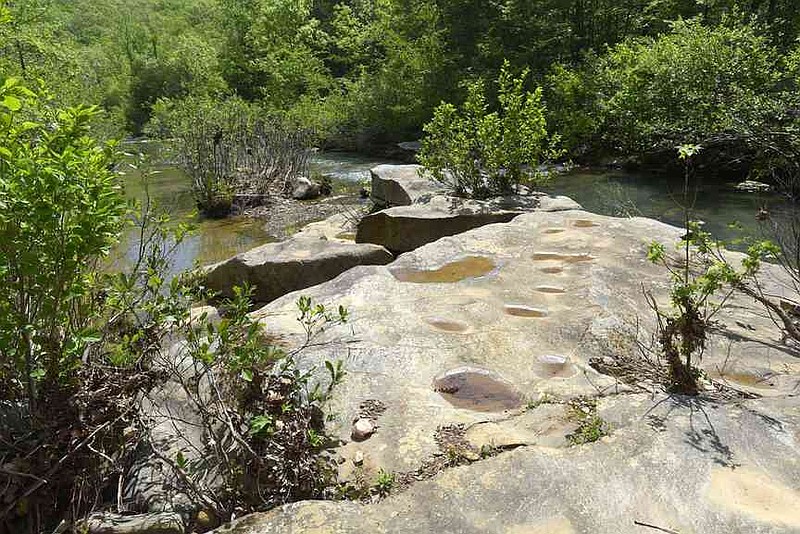 Waterfall the centerpiece of scenic Kings River Falls Natural Area ...