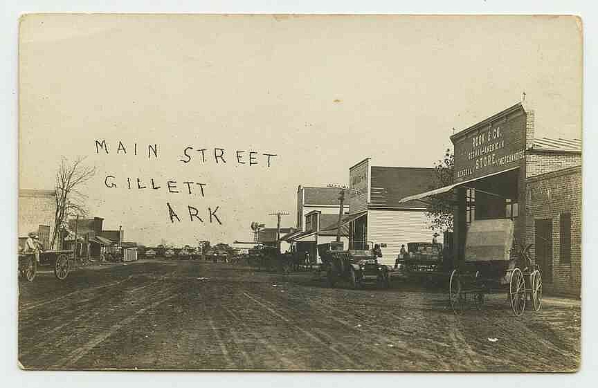 Arkansas Postcard Past: Gillett, circa 1910 | The Arkansas Democrat ...
