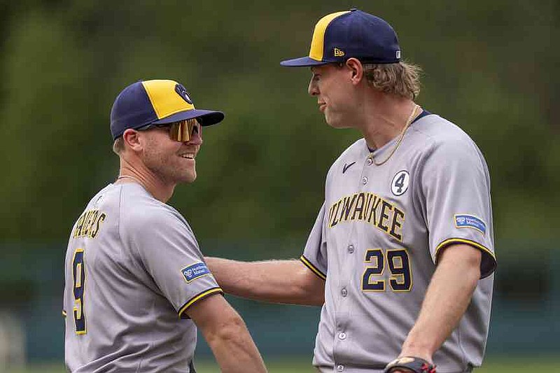 Bauers’ go-ahead double extends Brewers’ streak | The Arkansas Democrat ...